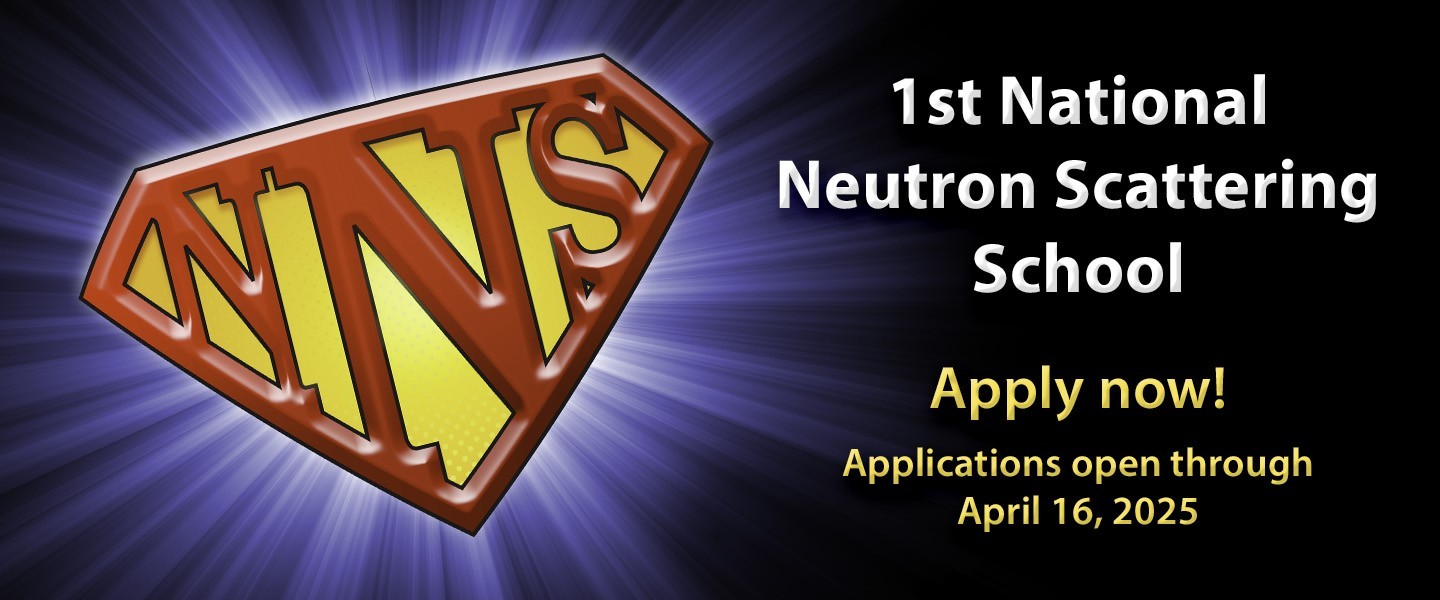 1st National Neutron Scattering School | Neutron Science at ORNL